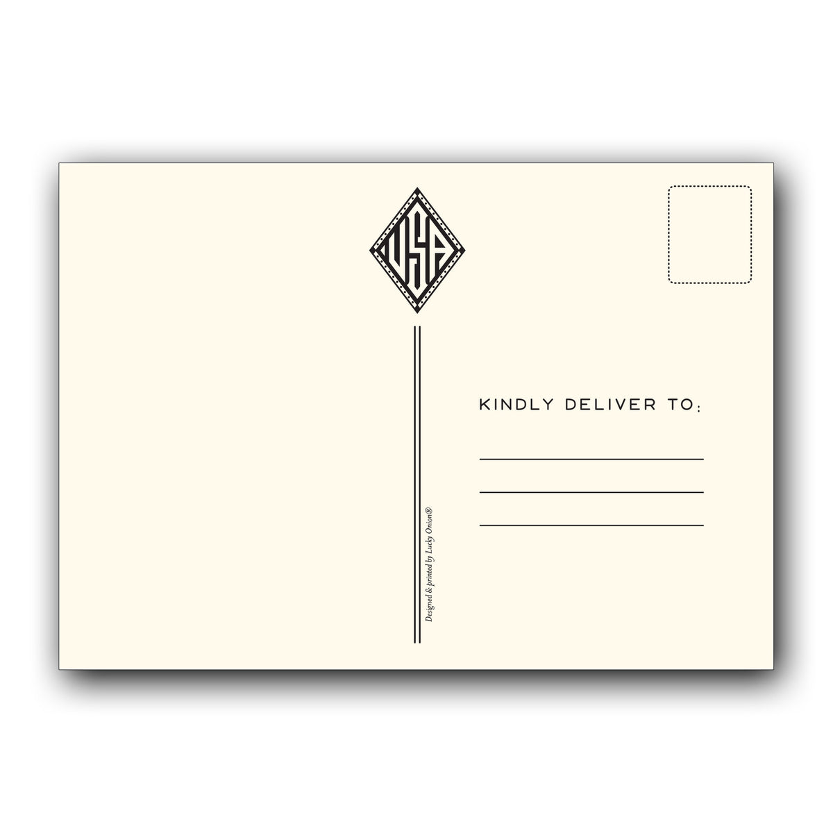 COLORADO LOVE VINTAGE STYLE POSTCARDS - Lucky Onion